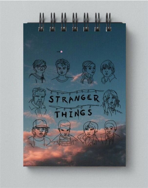 Блокнот Очень странные дела, Stranger Things №18, А5