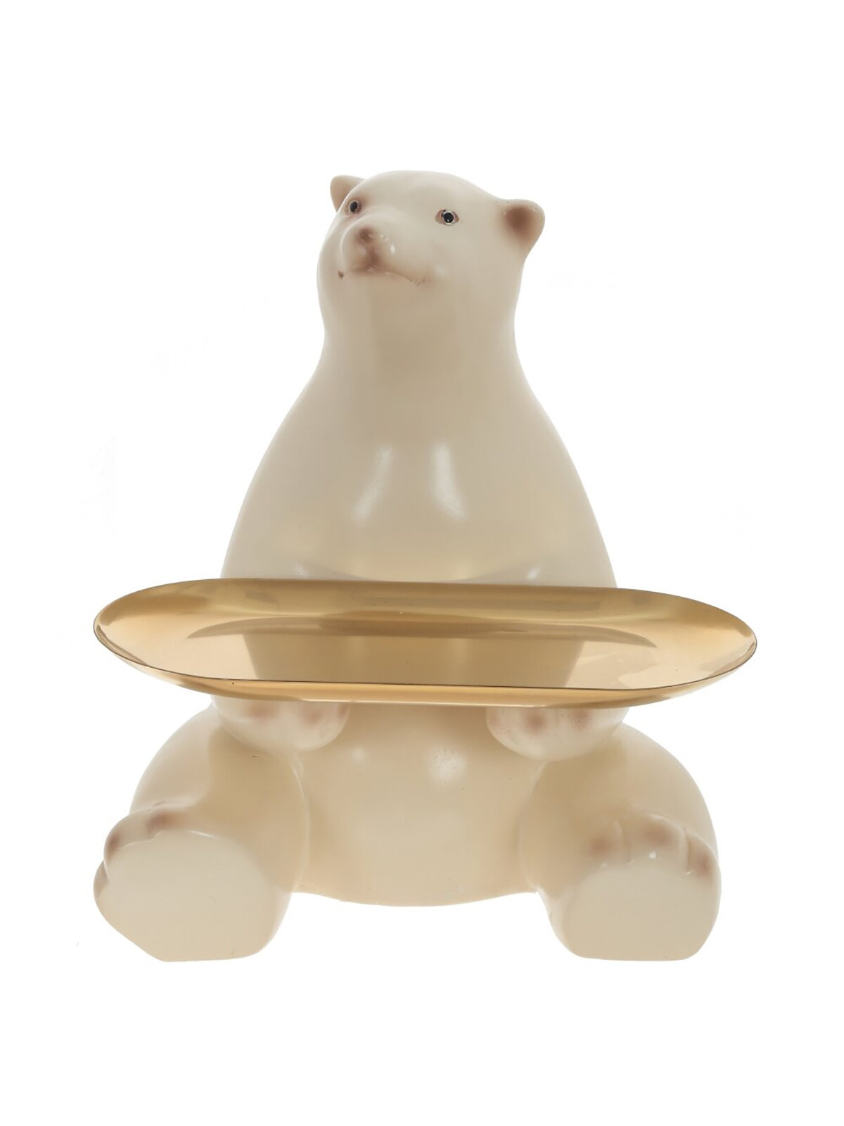 Статуэтка "Медведь" из металла, 18х17х21 см