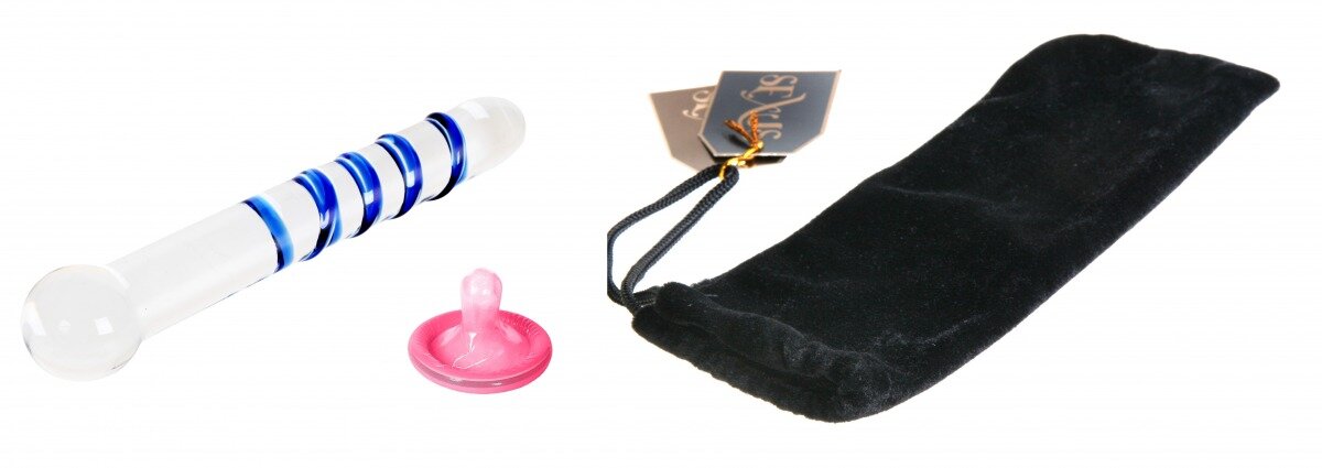 Двойной стимулятор из стекла