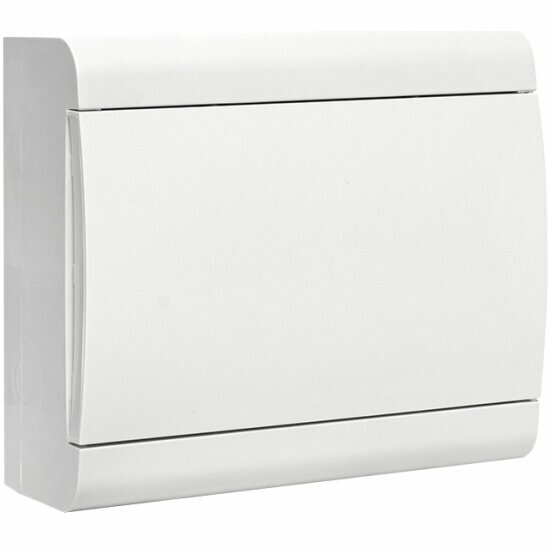 Щит Ekf ЩРН-П-10 IP41 бел. дверца (пром. упак.) Basic, pb-n-10w-bas