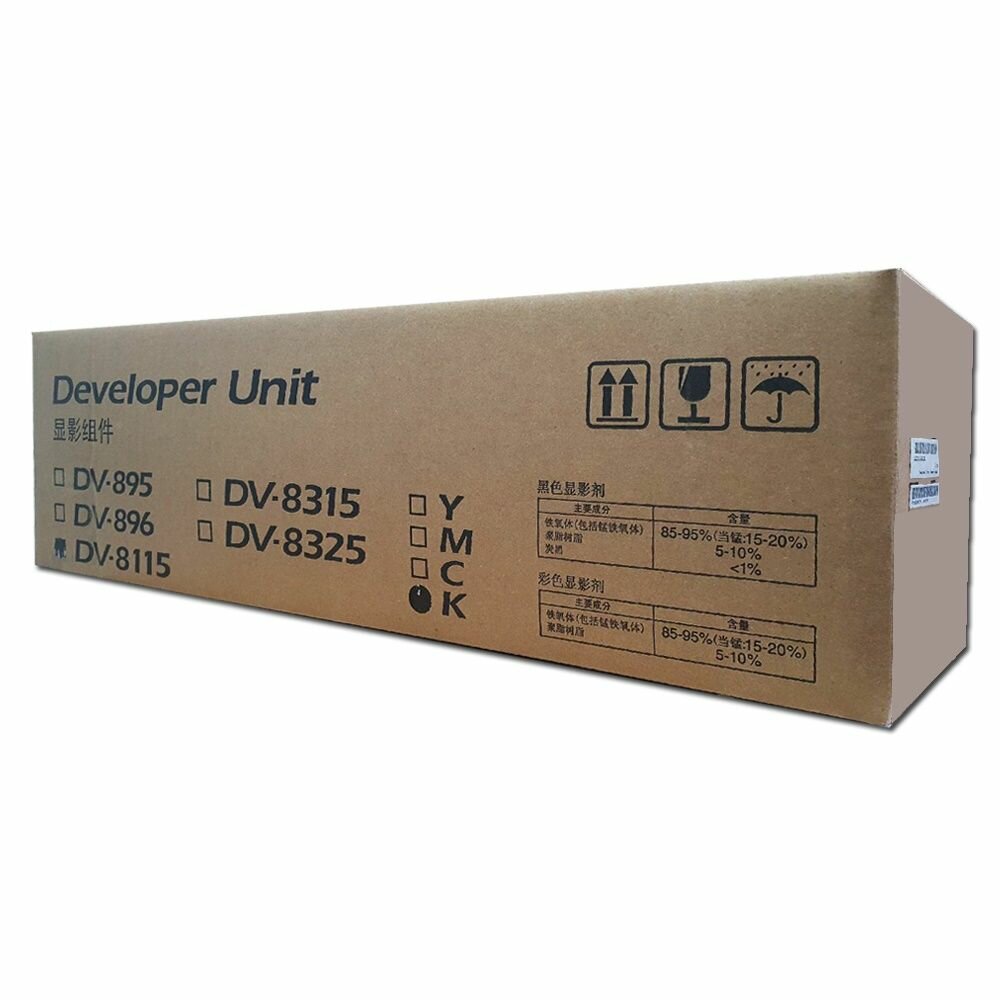 Блок проявки Kyocera DV-8115K черный, оригинальный 302P393030 / 302P393034