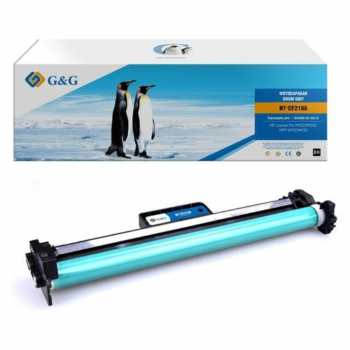 Блок фотобарабана G&G GG-CF219A ч/б:12000стр. для LJ Pro M102/M104/MFP M130/M132 HP