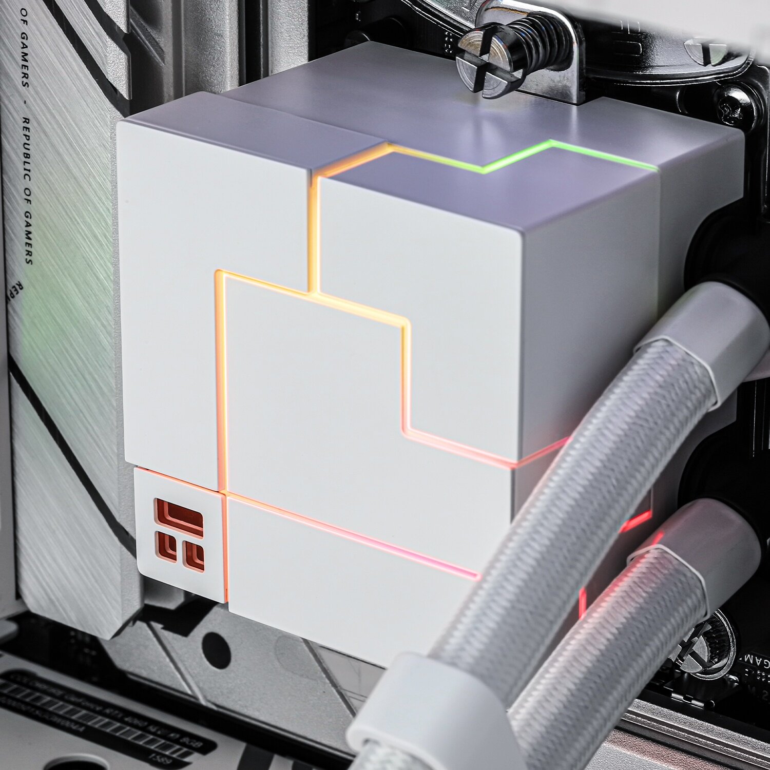 Система жидкостного охлаждения Thermalright Core Matrix 360 WHITE — фото 1