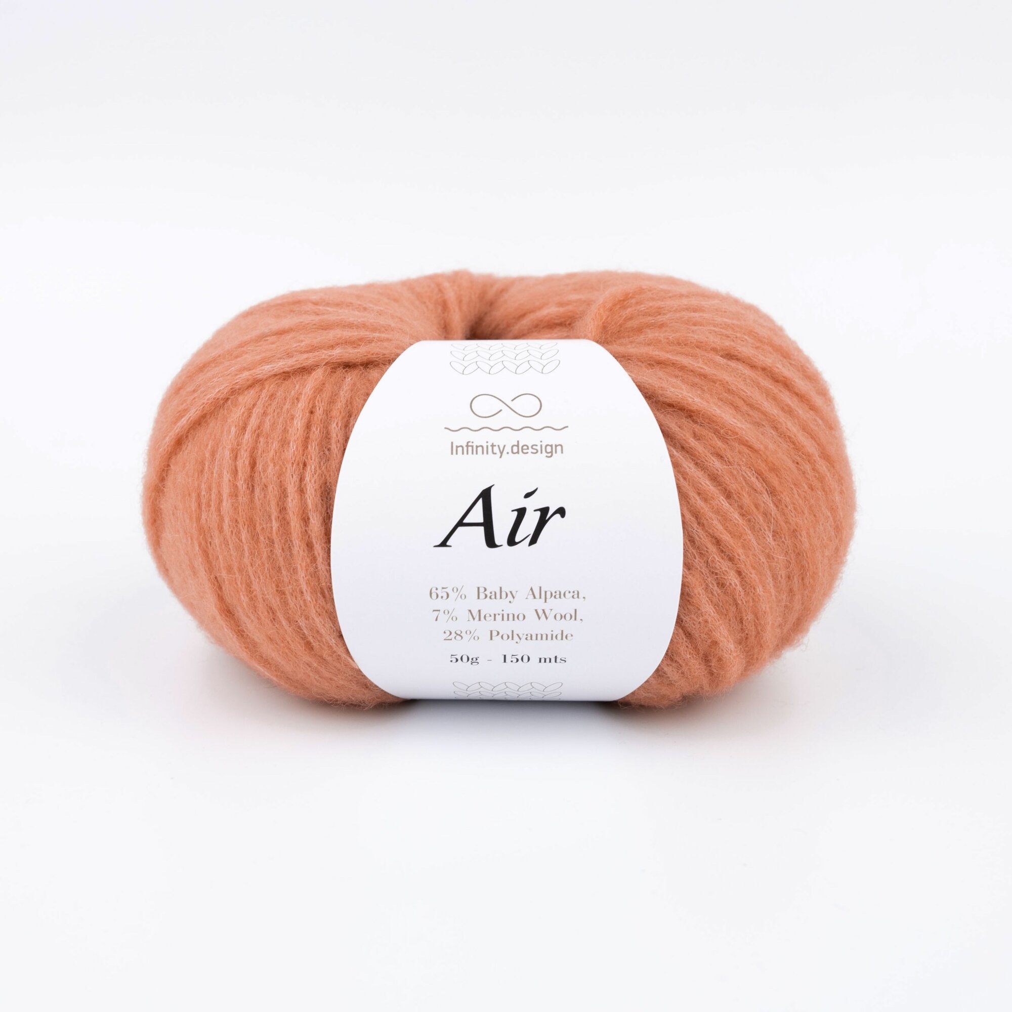Пряжа INFINITY Air 2355 (3 мотка), 65% бэби альпака, 7% мериносовая шерсть, 28% полиамид, 50г, 150м
