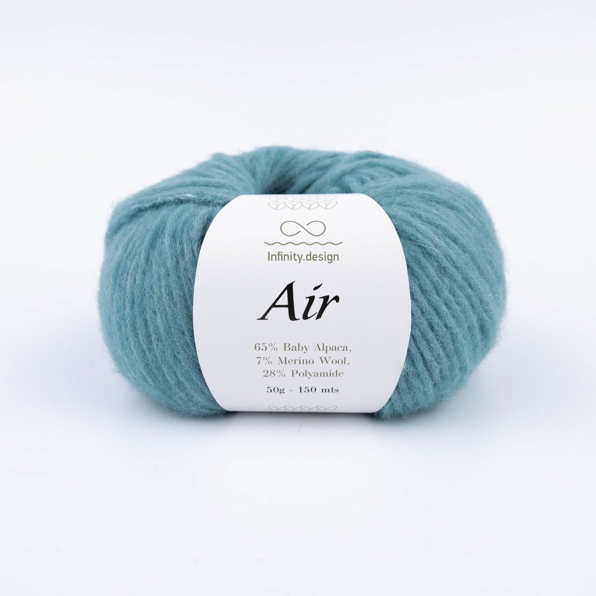 Пряжа INFINITY Air 7252 (2 мотка), 65% бэби альпака, 7% мериносовая шерсть, 28% полиамид, 50г, 150м