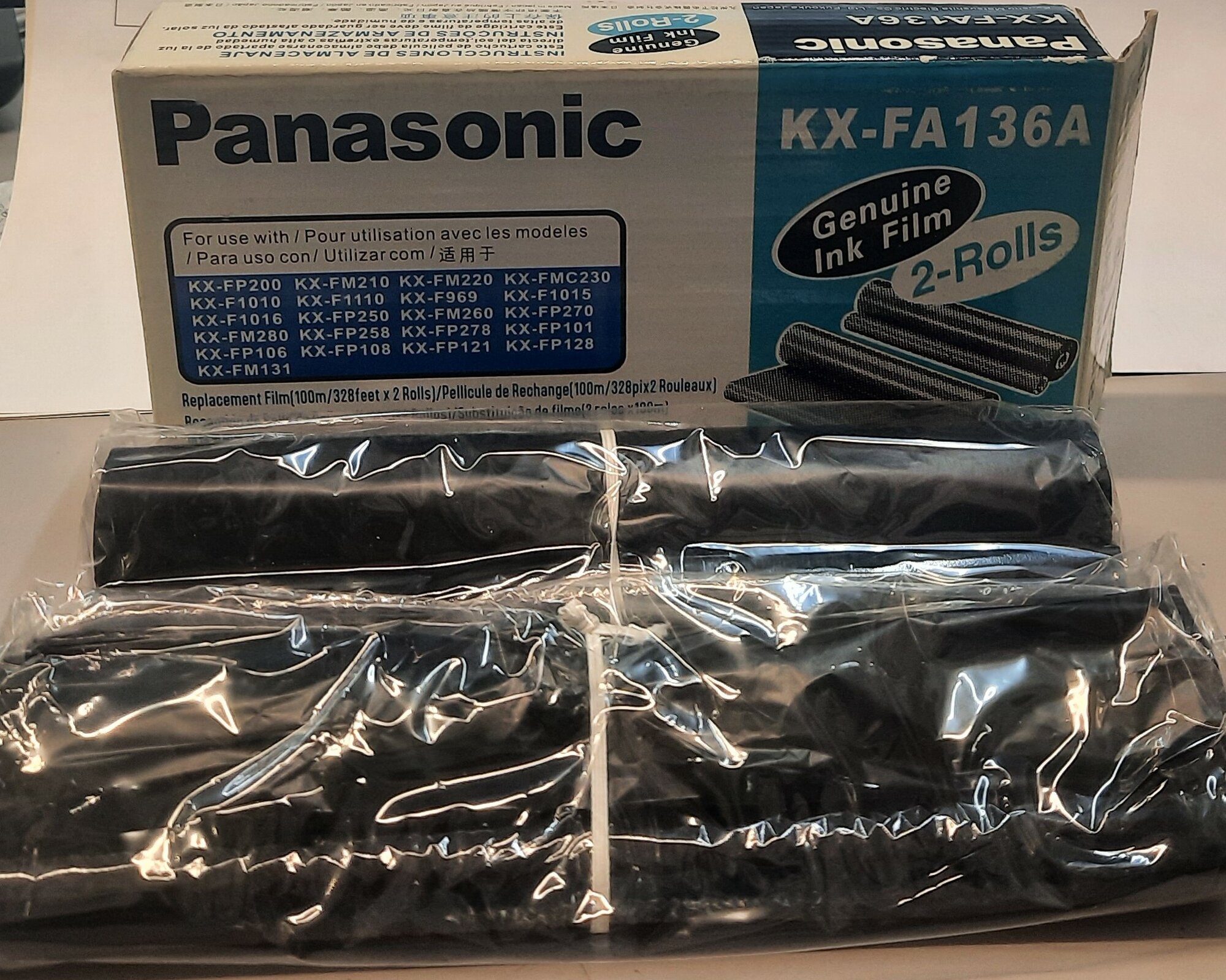 Термопленка оригинальная Panasonic 2*100м для KX-F969/1010/1015/1110/1116/18 10/1830