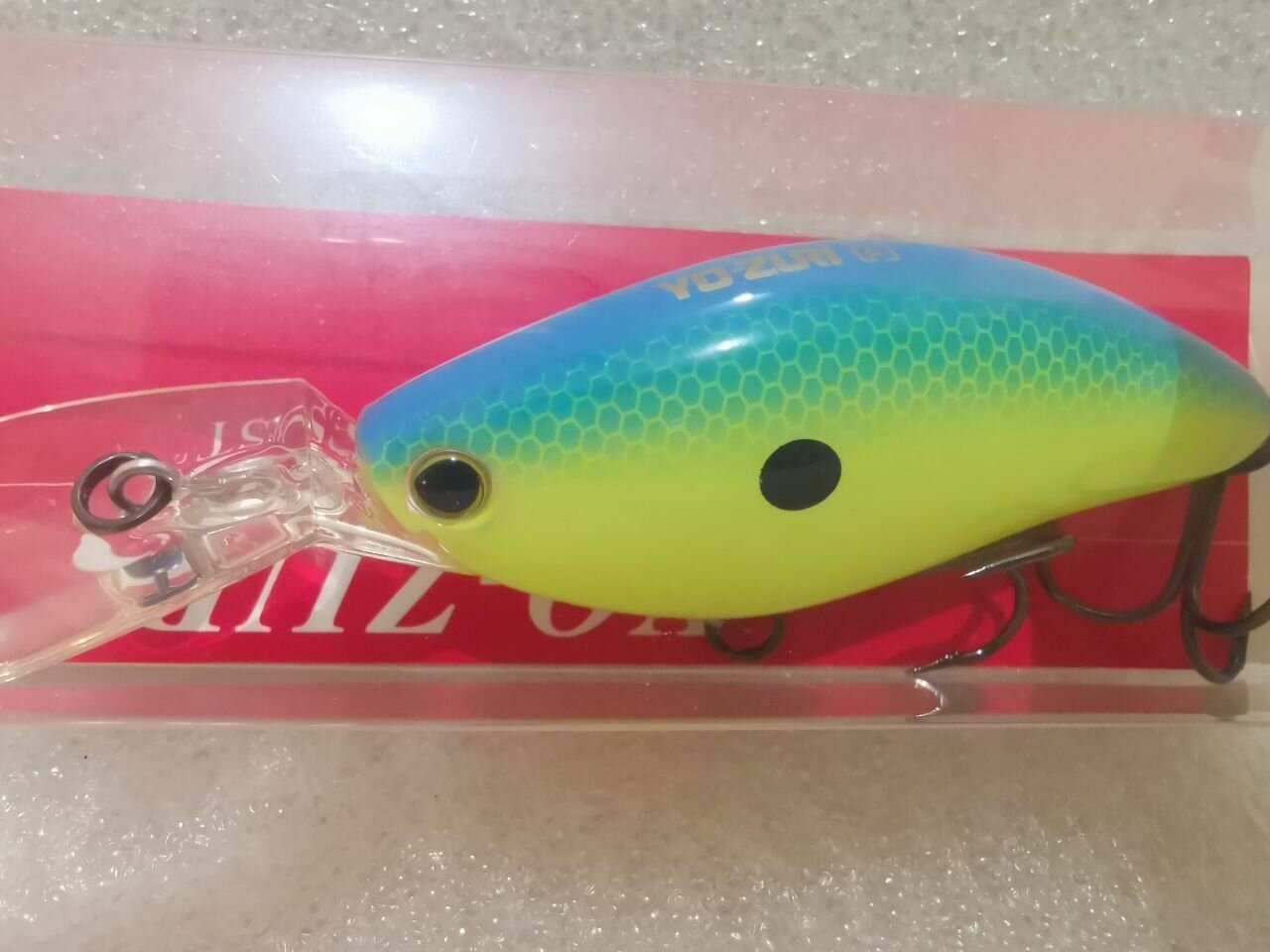 Воблер YO-ZURI 3DS CRANK DEEP DIVER 65F F1158-BCL (65мм,17г.)