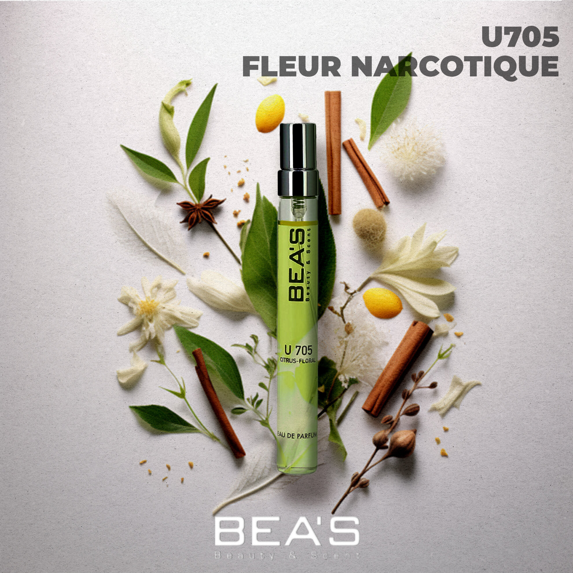 Флер Наркотик духи Fleur Narcotique парфюмерная вода U705 10 мл