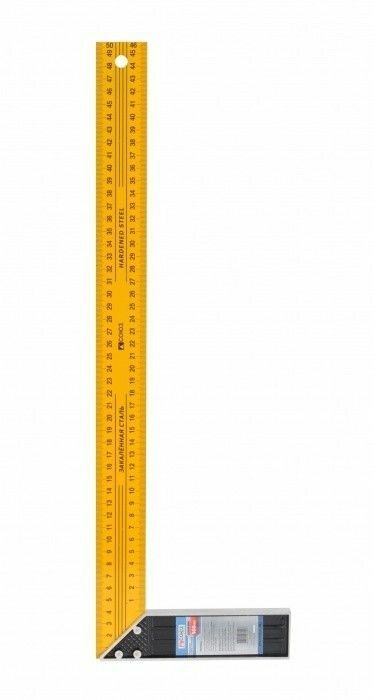 Угольник, 500мм, металлический, СОЮЗ 2020-01-500С