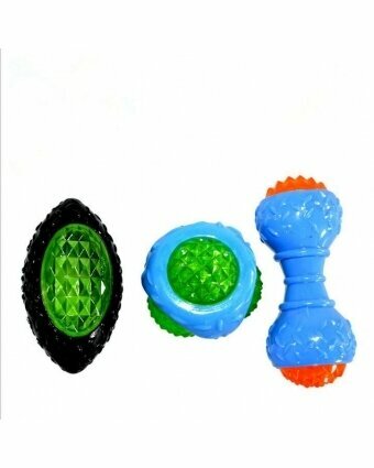 WOOFART Игрушка для собак конга мяч в оплетке