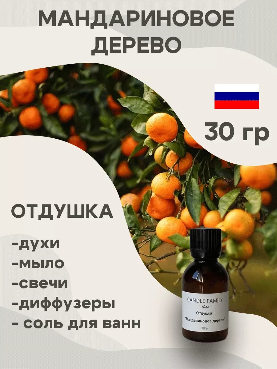 Отдушка для свечей и мыла. Ароматизатор косметический