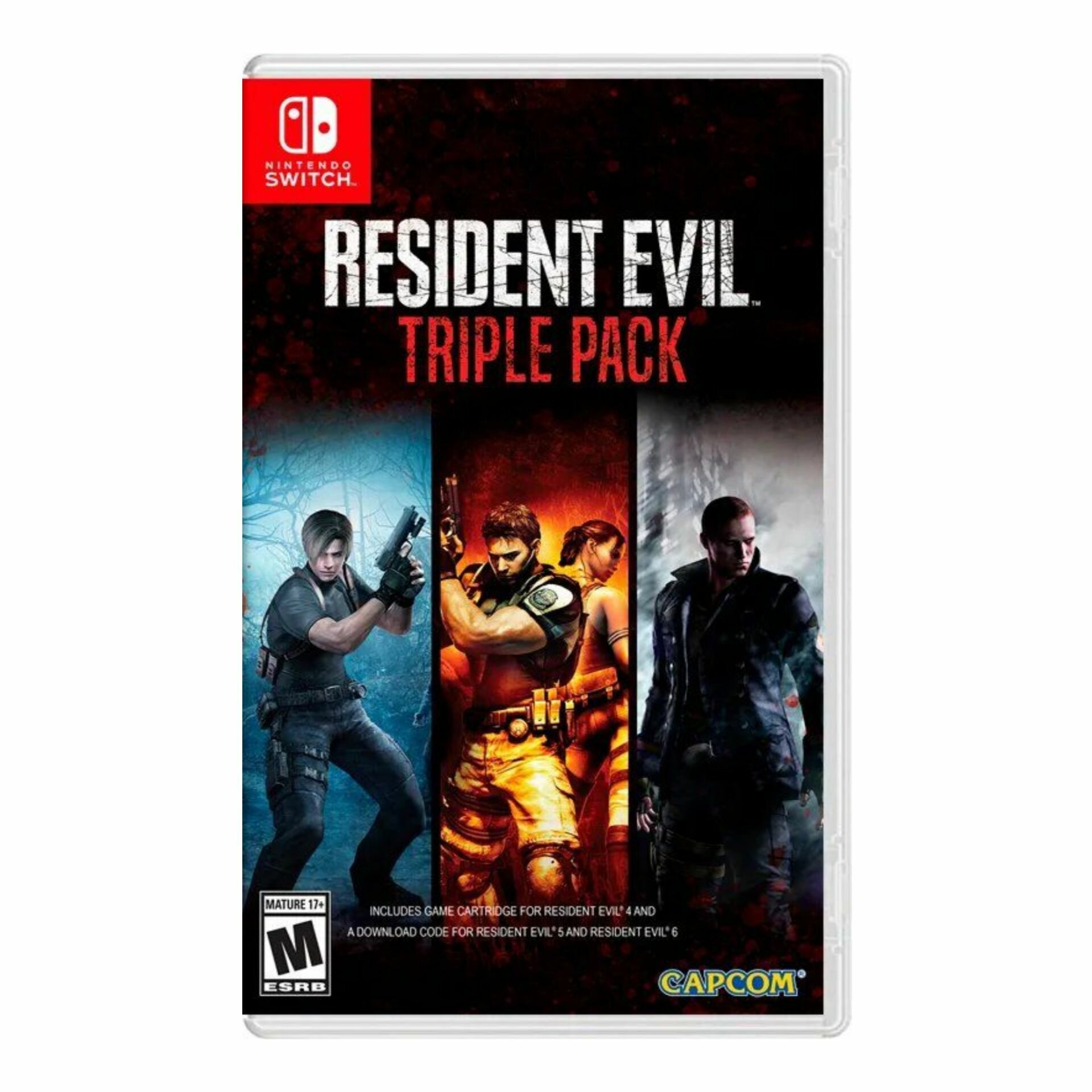 Игра Resident Evil Triple Pack (Nintendo Switch, Английская версия)