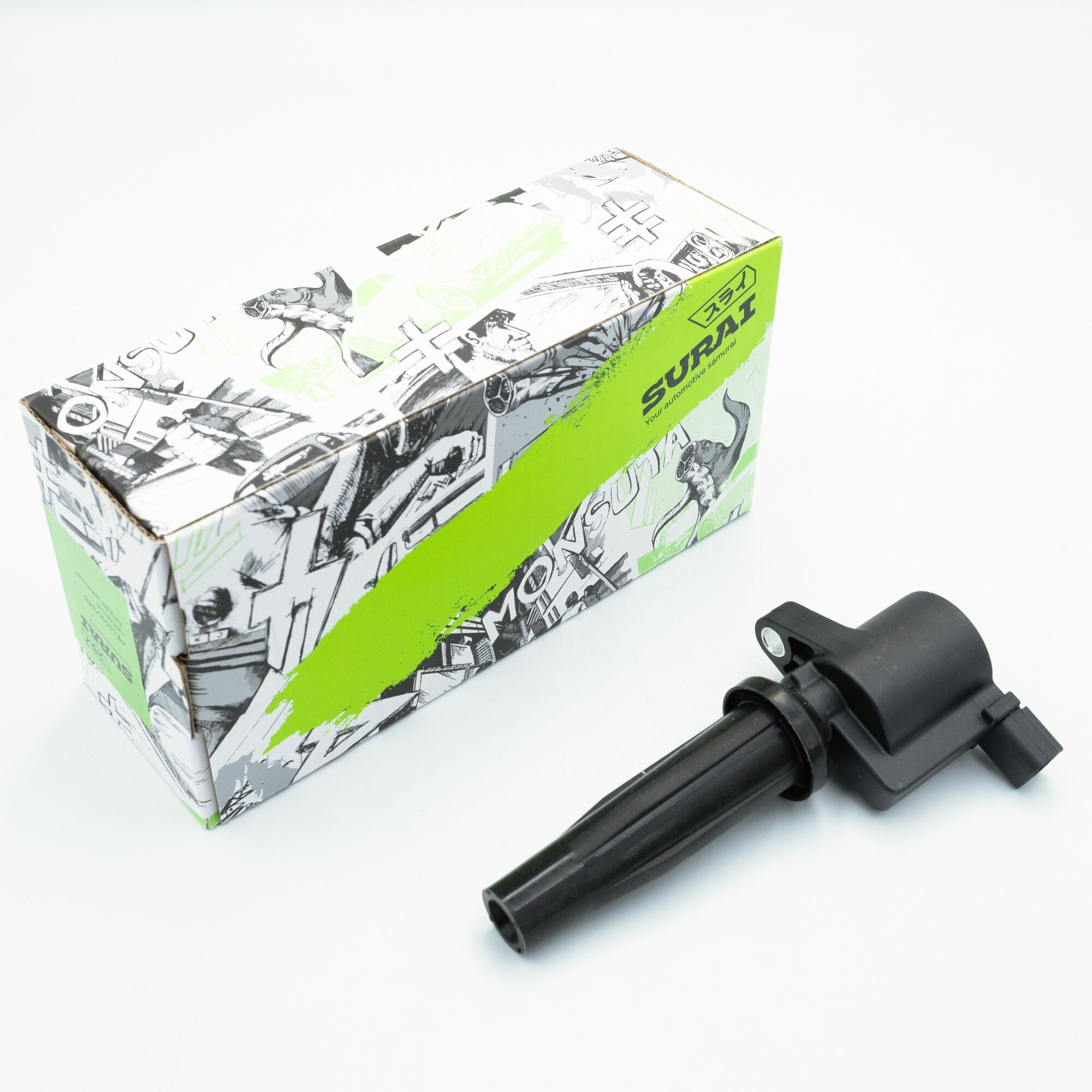 Катушка зажигания SURAI SRS 70628 для Ford C-Max Escape Fusion Kuga Mondeo Ranger Transit Connect Mazda Tribute