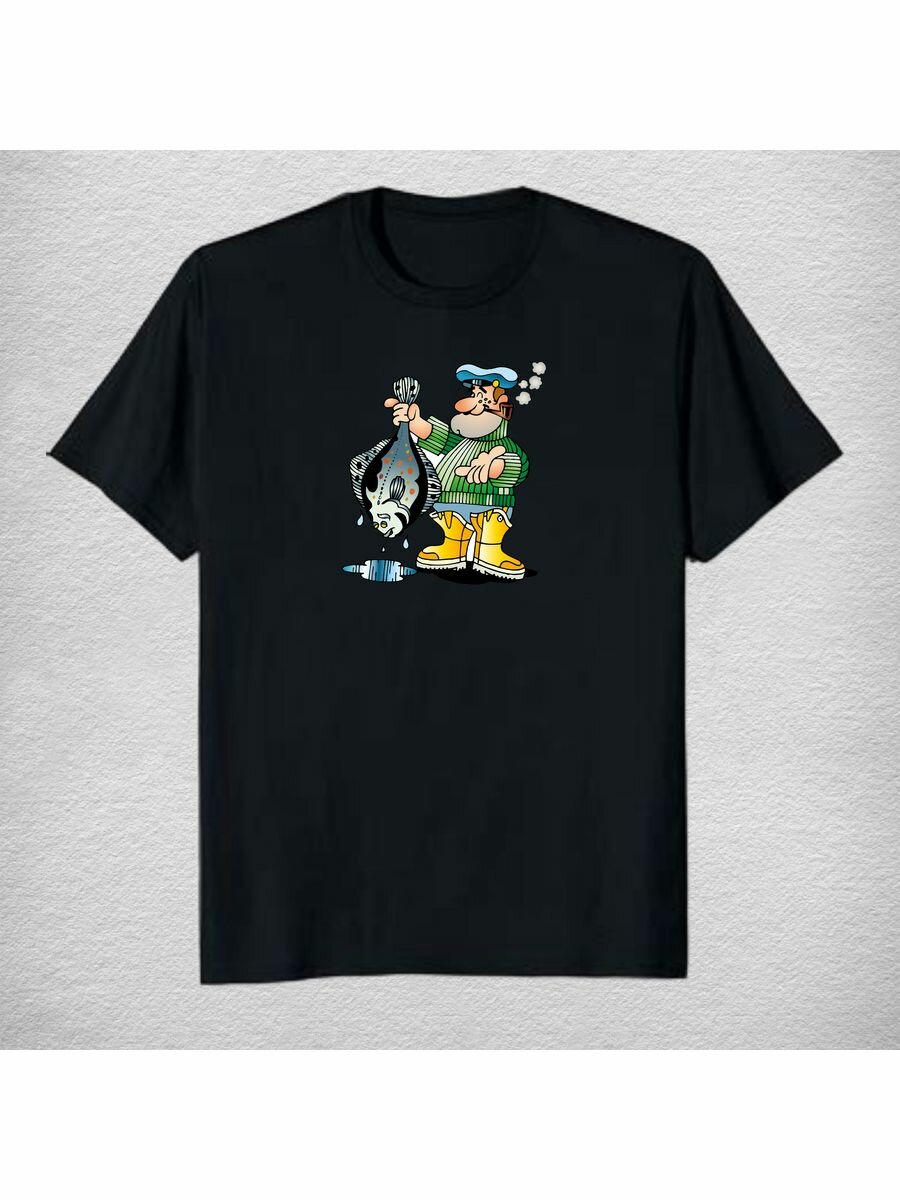 Футболка моряк рыбак