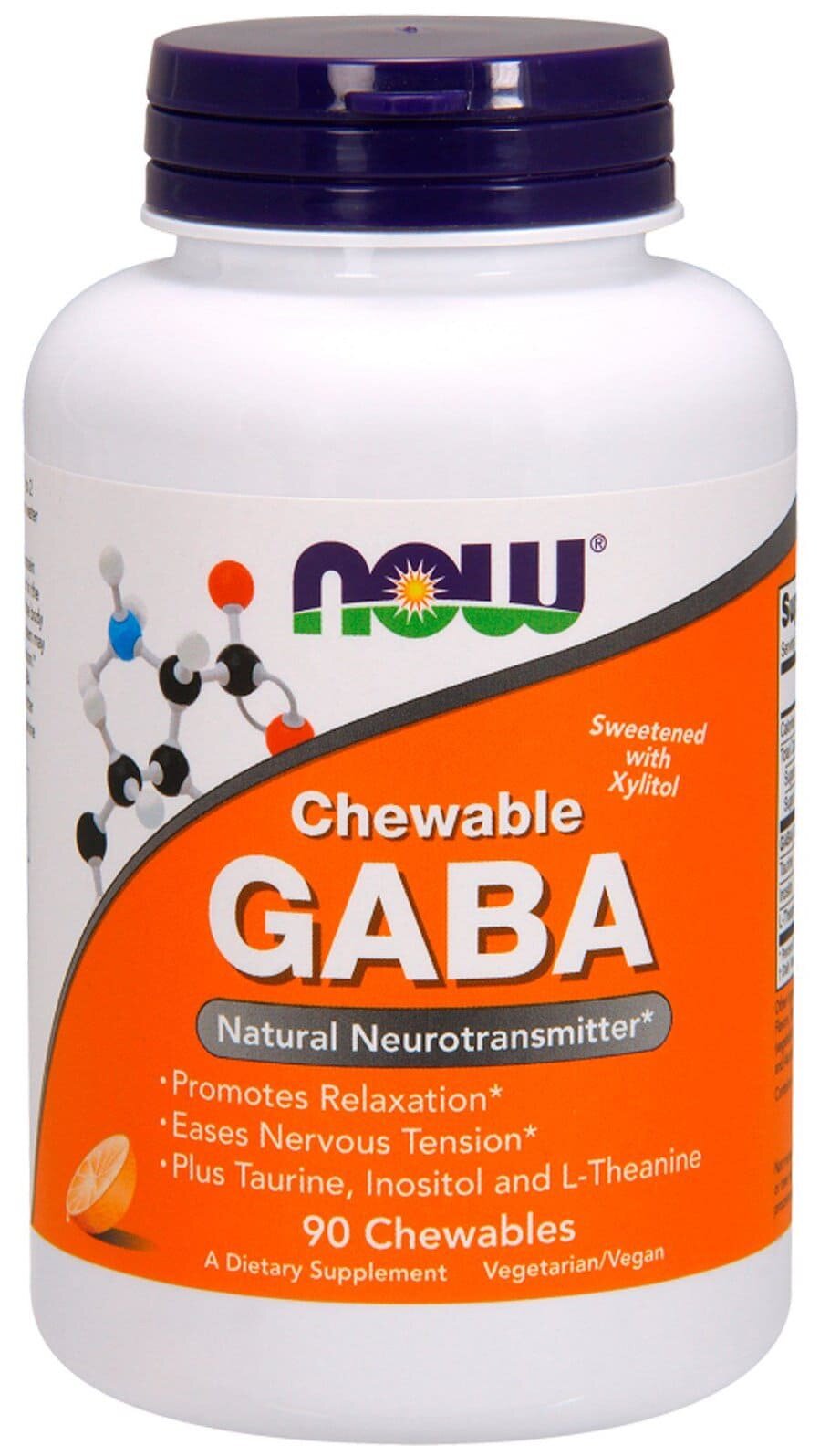 GABA Chewable Natural Orange Flavor 90 таблеток