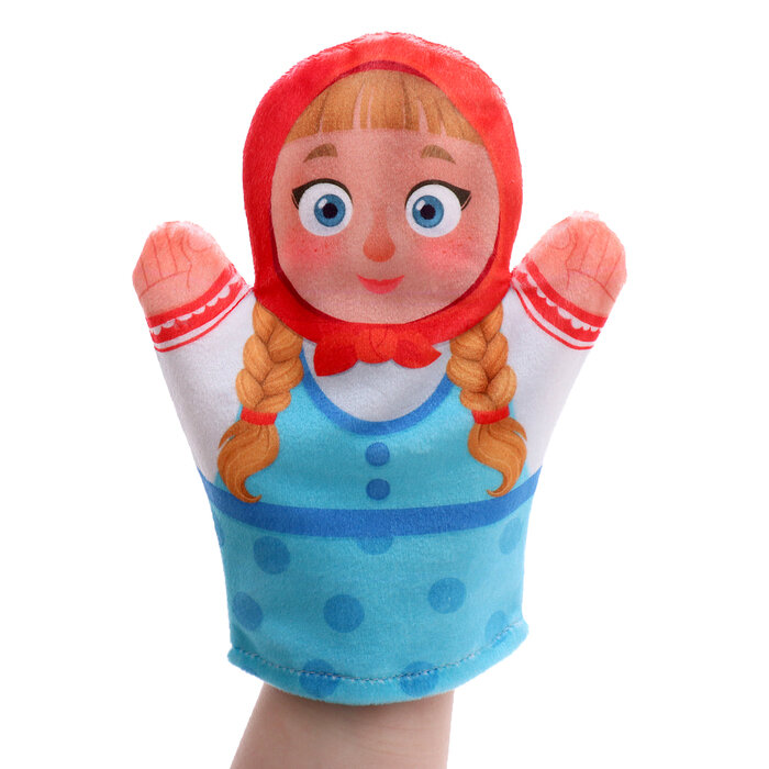 ZABIAKA Кукольный театр «Сказка: Репка», 7 кукол на руку, сценарий