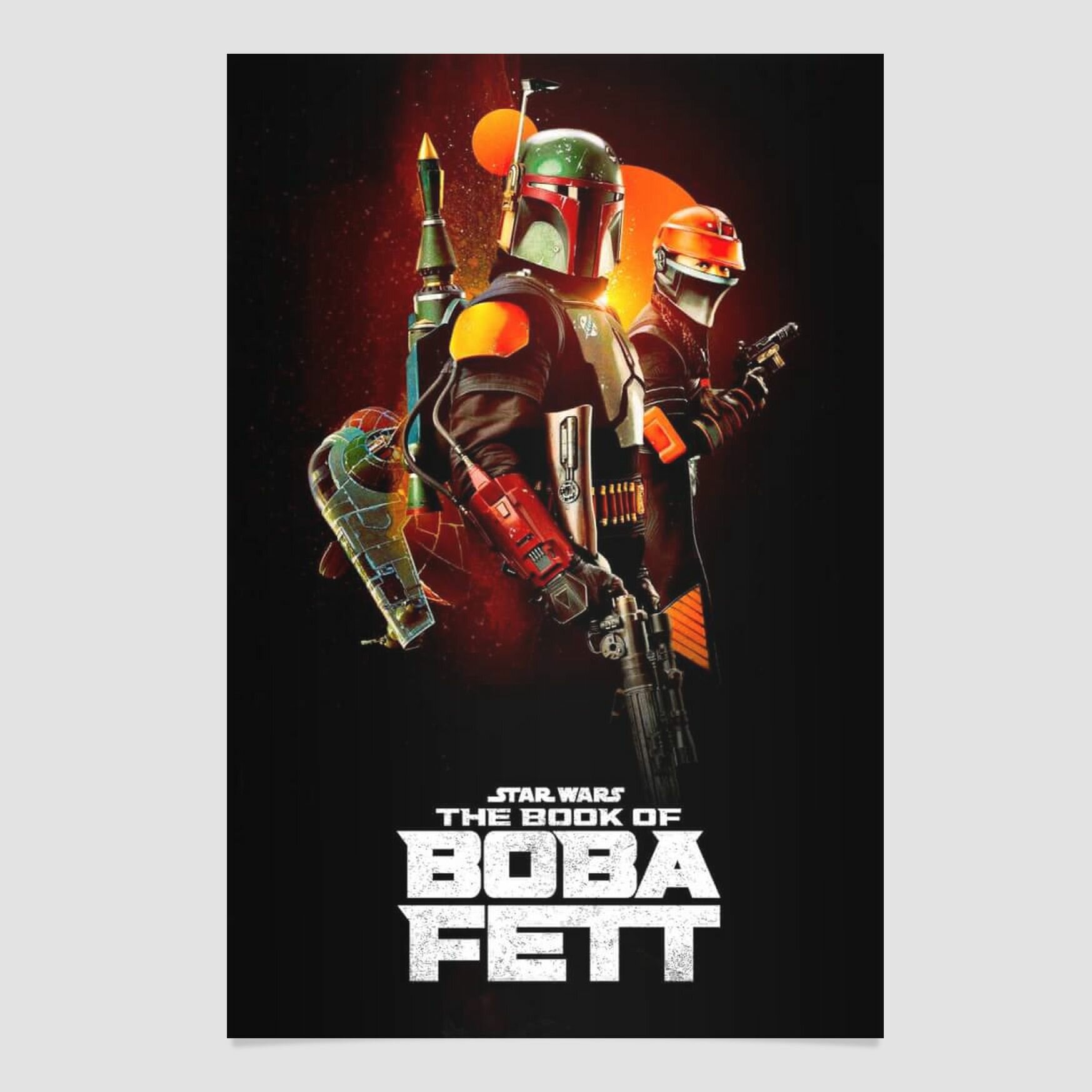 Постер (плакат) Книга Бобы Фетта 40x60 см. от Poster4me