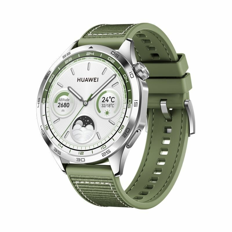 HUAWEI Watch GT 4 Умные часы, 46мм, зеленые
