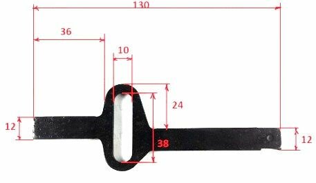 Шток для лобзика тип E