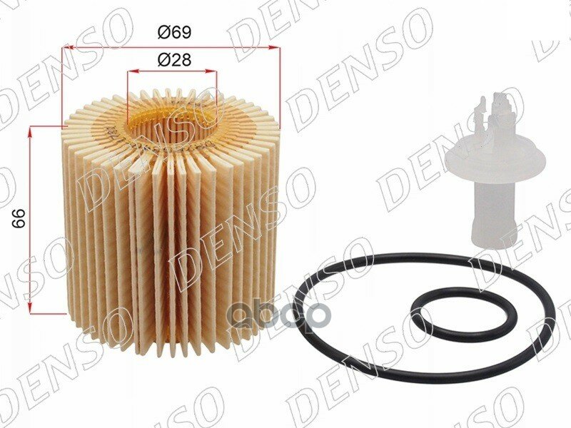 Фильтр масляный Lexus RX 08-22 / Toyota Camry 06-22 Denso арт. DA260340-1731