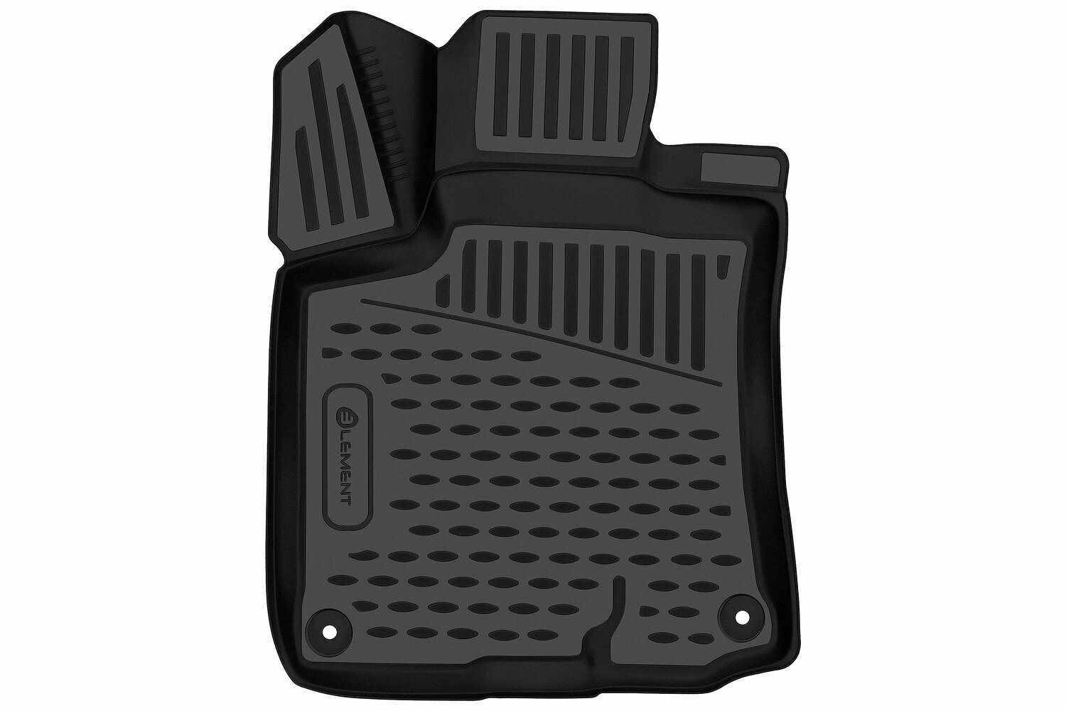Коврики 3D в салон для GEELY Coolray (I) 2019-2024 /I рест. 2023- / Belgee X50 2023 – передний левый, кросс, 1шт. (полиуретан) / Джили Кулрей