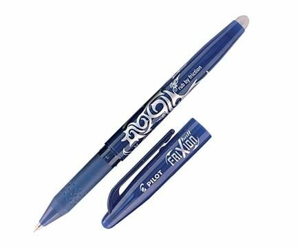 Ручка PILOT FRIXION POINT BL-FRP5-L 0,5мм гелевая "Пиши стирай" синяя с ластиком+термо . Комплект из 12 ручек