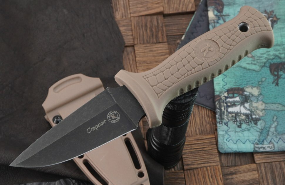 Универсальный мини-тактический нож Кизляр Страж, песок