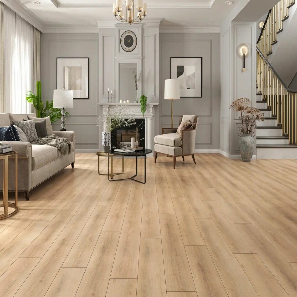 Кварц-виниловый ламинат (SPC) Tulesna VERANO 1002-17 Bellone 2,23 м2