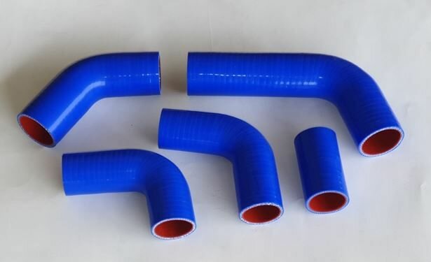 Комплект патрубков радиатора силикон УАЗ-Хантер дв. 409 инж (5 шт)