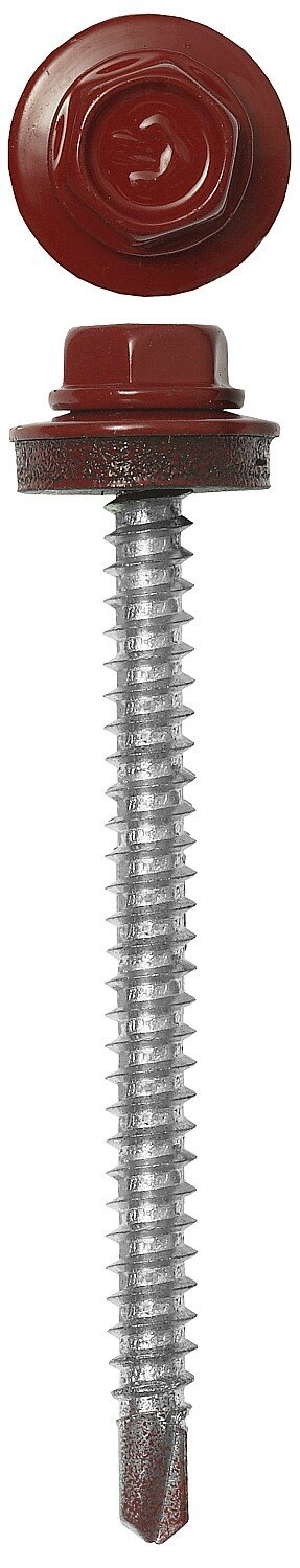Кровельные саморезы ЗУБР СКД 3003, 70x4.8мм, рубин.-красн, 800шт 4-300310-48-070-3003