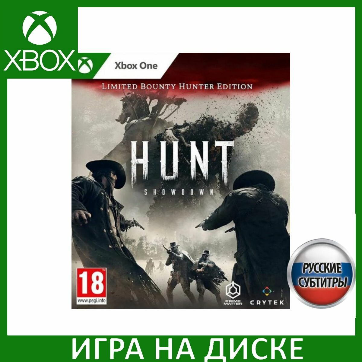 Игра Hunt Showdown Limited Bounty Hunter Edition Xbox One, Series X Русская Версия Диск на Xbox