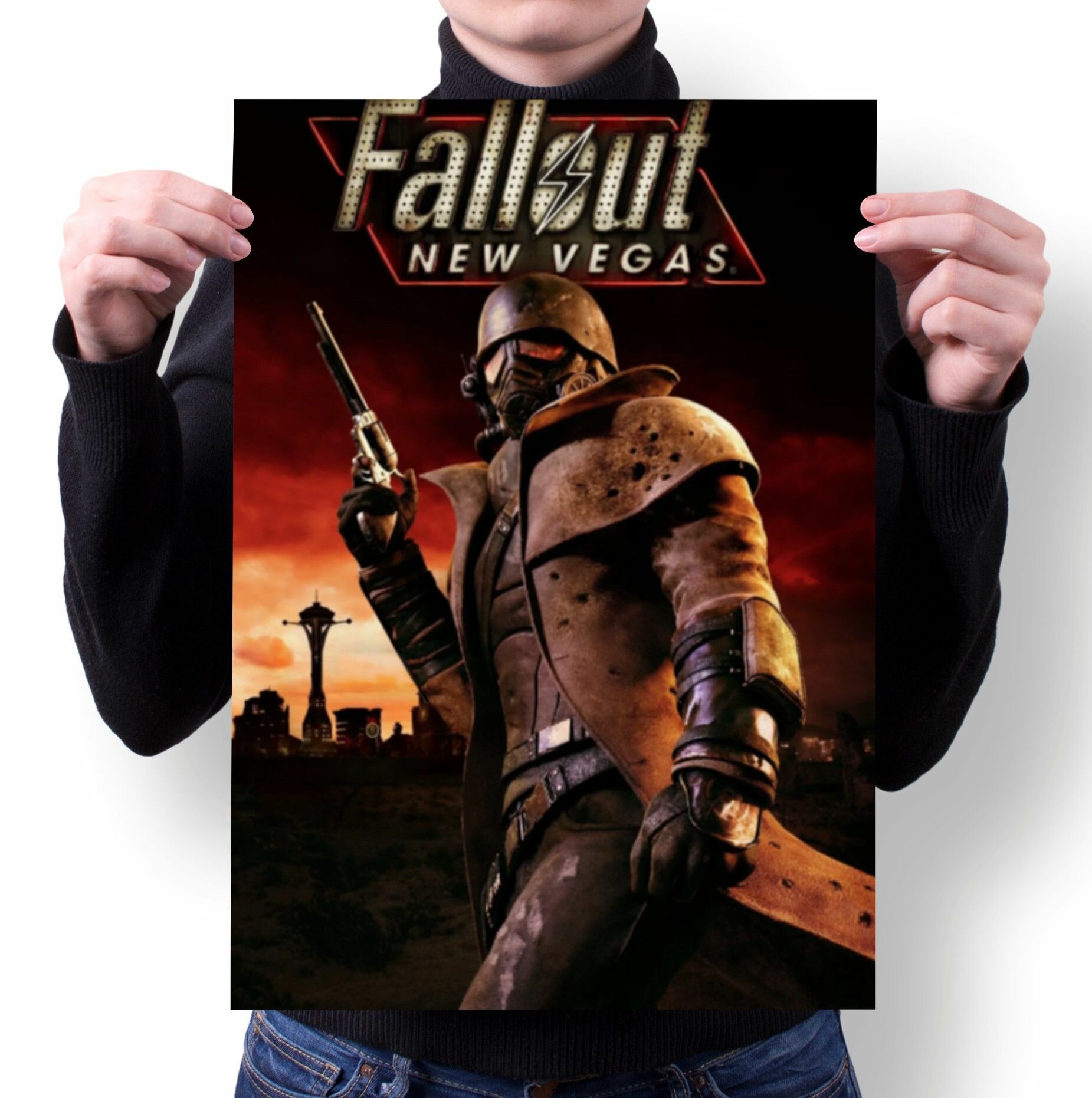 Плакат формата А3 с принтом "Fallout", Фоллаут