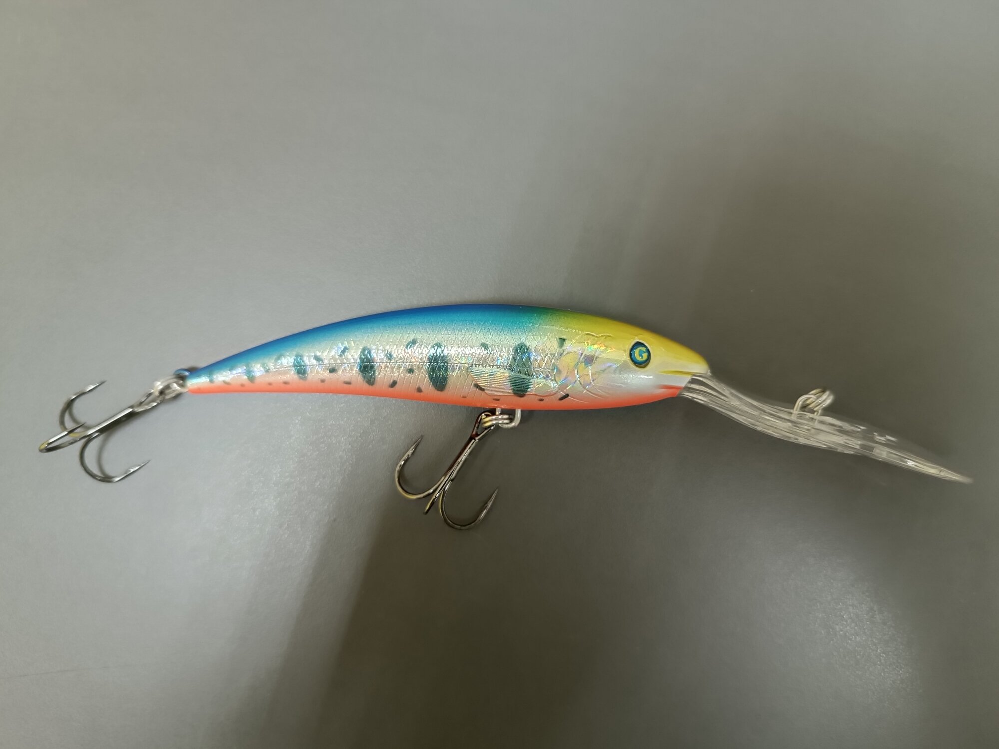 Воблер German Deeper 9, цвет С224, 110 мм, 23 гр, плавающий, 6-9 м