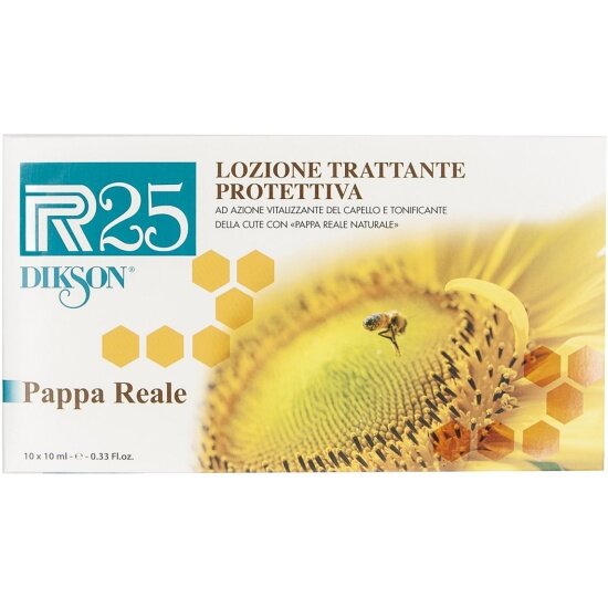 Ампулы для сухой кожи головы Dikson , с маточным молочком, 10*10 мл