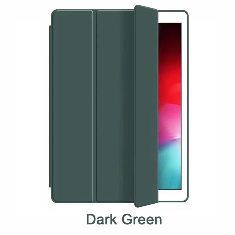 Умный Защитный Чехол Для iPad 7/8/9 Gen 10.2, iPad Air 1/2/3/4/5, iPad Pro 11/12.9 Gen 1/2/3/4, iPad Mini