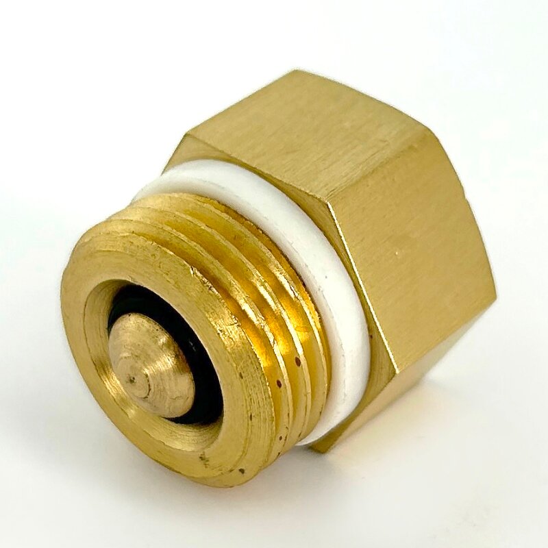 Клапан отсечной для воздухоотводчика НВ 1/4" х 1/2" UNI-FITT