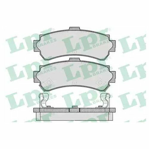 Комплект задних тормозных колодок Lpr 05P624 для Nissan Almera I, Sunny IV