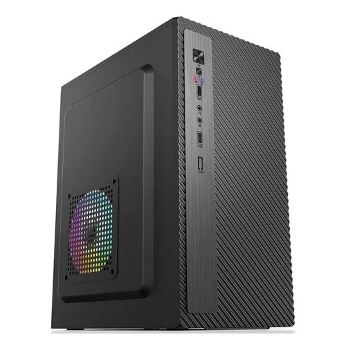 Корпус mATX Accord Entry ACC-2053B, Mini-Tower, без БП, черный