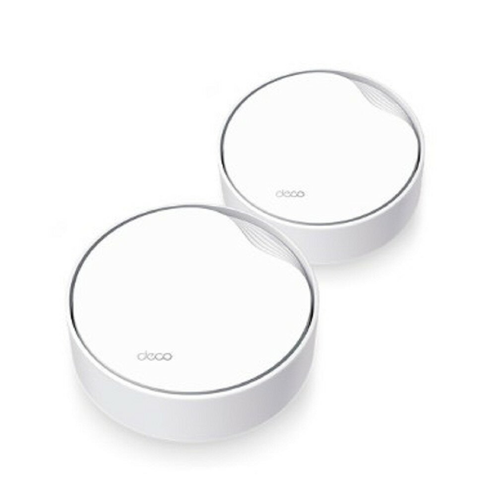 Mesh-Система TP-Link Deco X50-PoE (2-pack), AX3000, двухдиапазонная, 1xRJ45 1Гбит/с, 1xRJ45 2.5Гбит/с, PoE (комплект из 2шт)