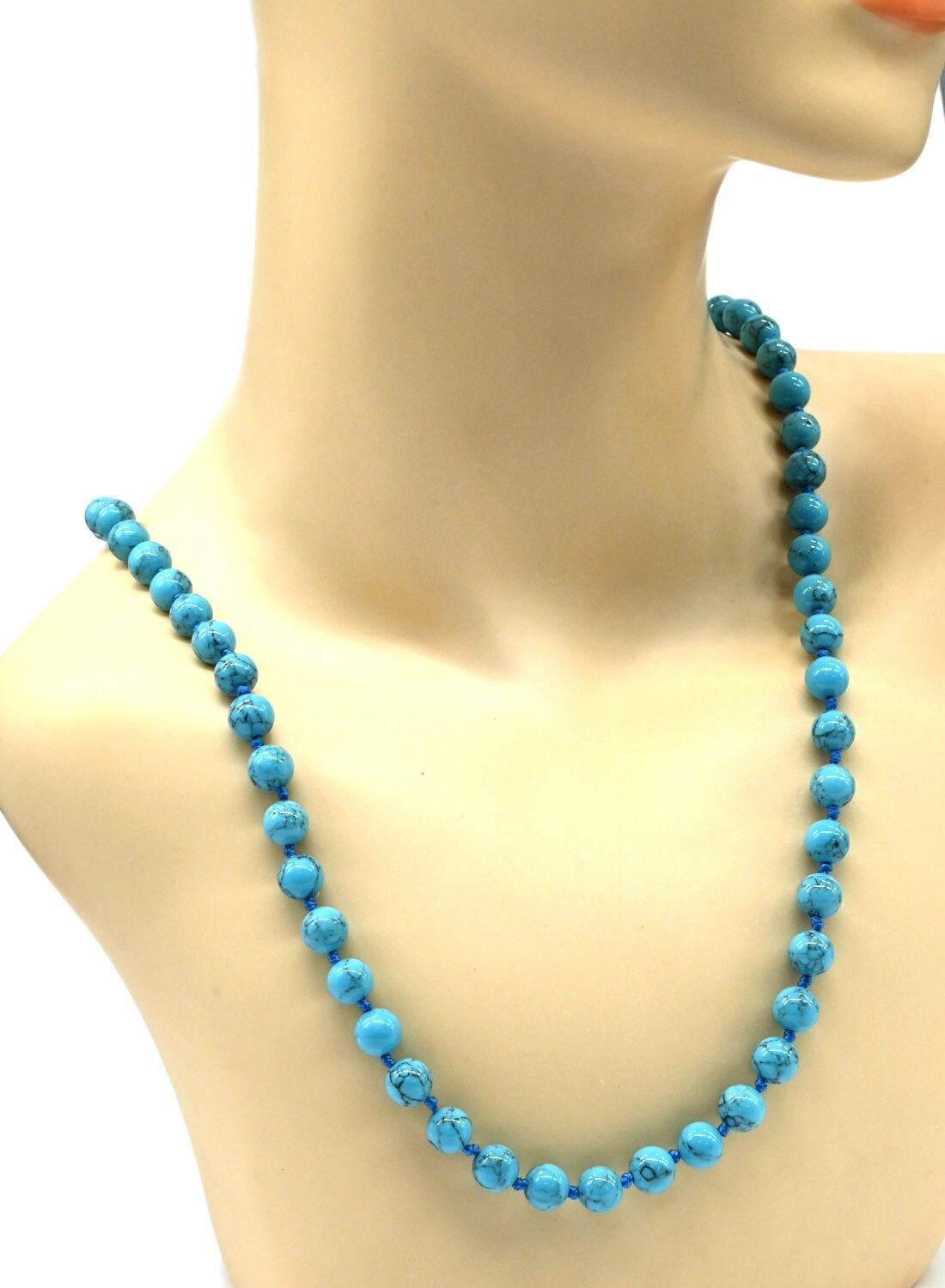 Бусы, бирюза