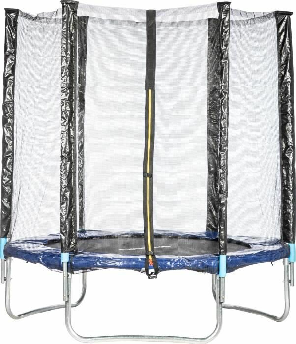 Батут SUNDAYS FAVORITE 12FT синий, с сеткой и лестницей