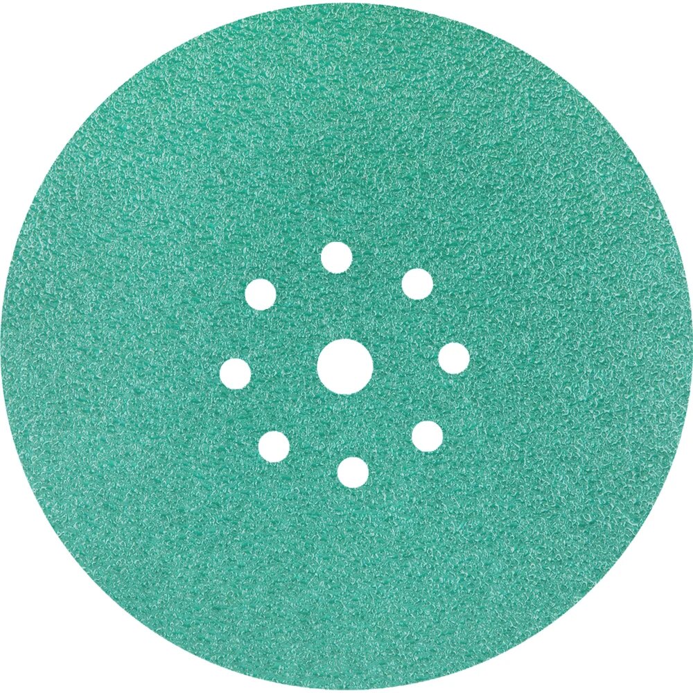 Deerfos Круг шлифовальный на пленке GREEN, ?225мм, 9 отв, Р2000, 10 шт 4673751374582