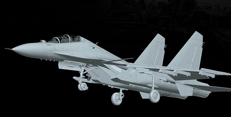 L4830 Истребитель S-u-30SM "Flanker H" Multirole Fighter (1/48)