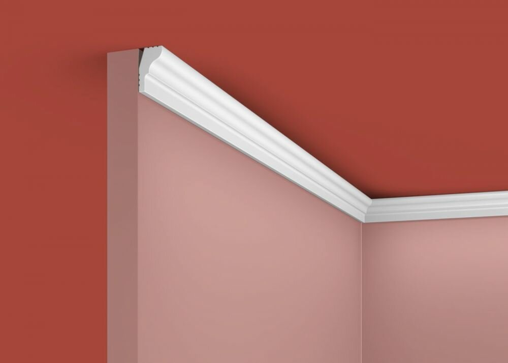 Карниз Cosca Экополимер KX010 В25хШ15хД2000 мм / Коска*