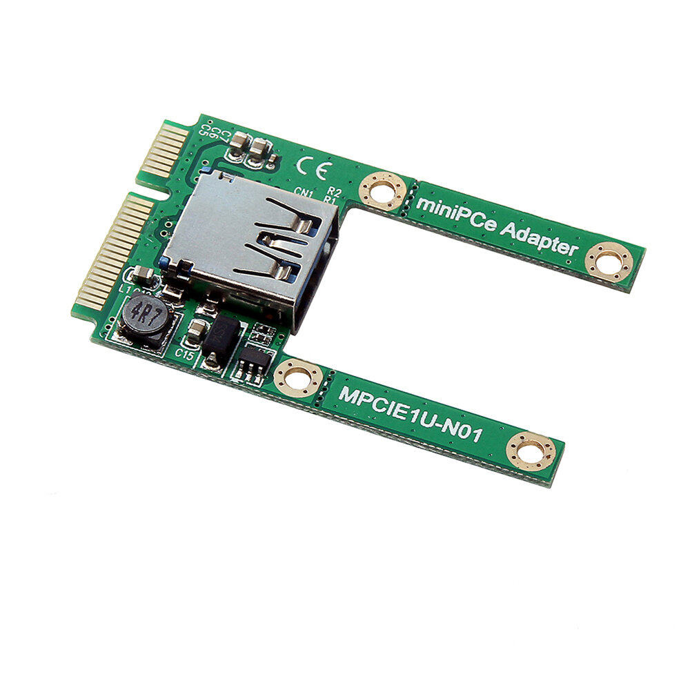 Карта адаптера Mini PCI-E к USB2.0 Поддержка карт PCI Express Полная и половина