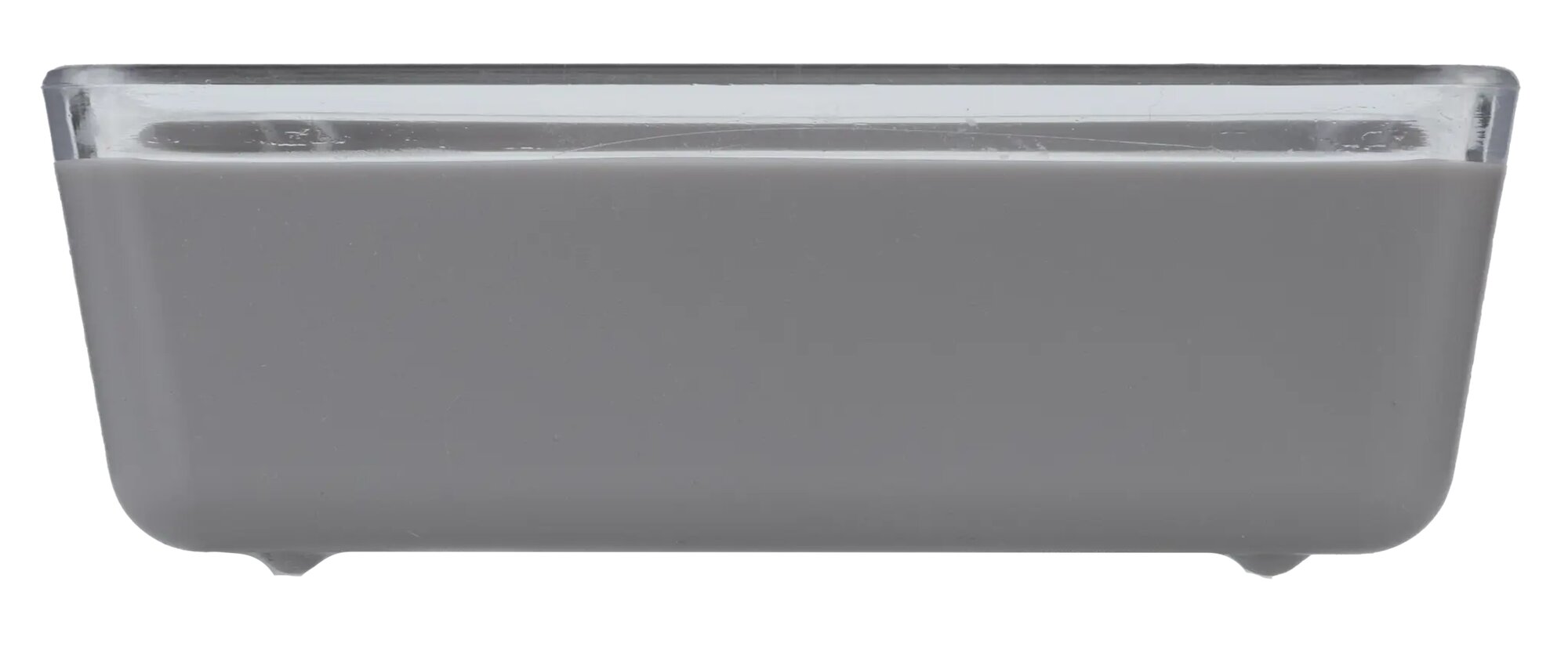 Мыльница Berossi Spacy АС 66965000 пластик цвет дымчато-серый