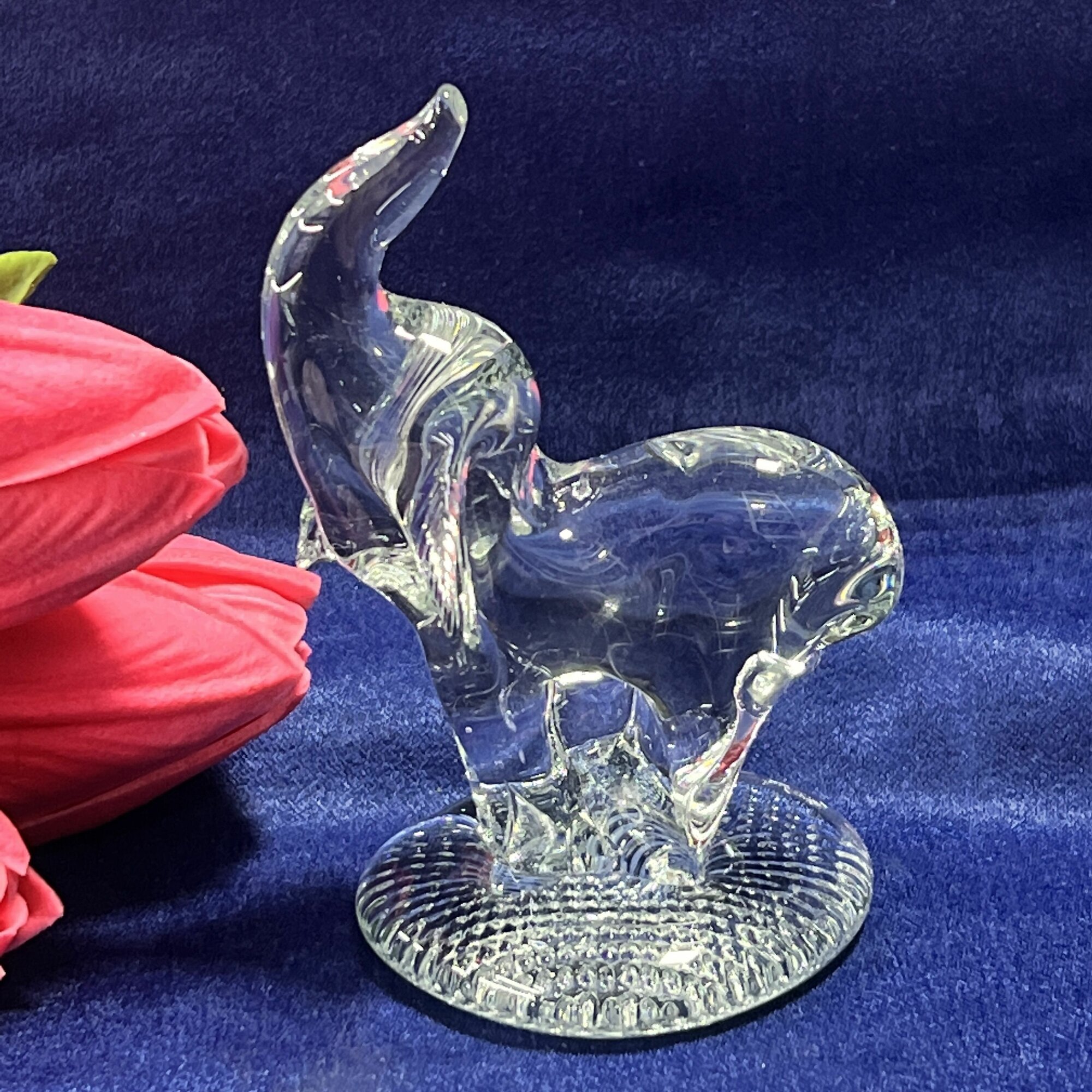 Слон стеклянный Ручная работа