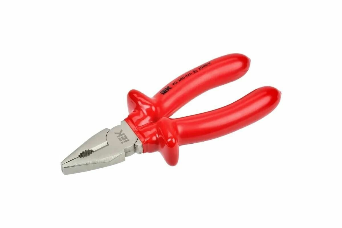 Пассатижи диэлектрические Profi 160мм 1000В ARMA2L 3 IEK A2L3-PL20-K2-160