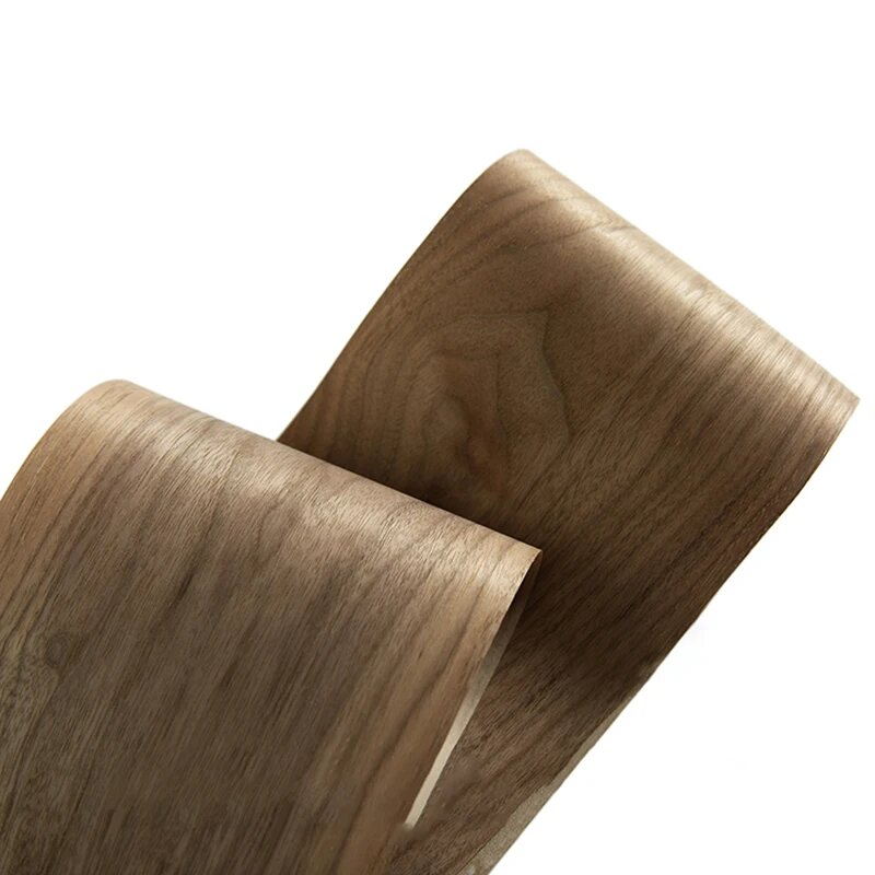 Шпон из натурального черного орехового шпона, 220 см