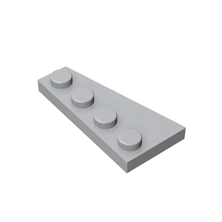 Gobricks клинок 4x2 Серый (071)